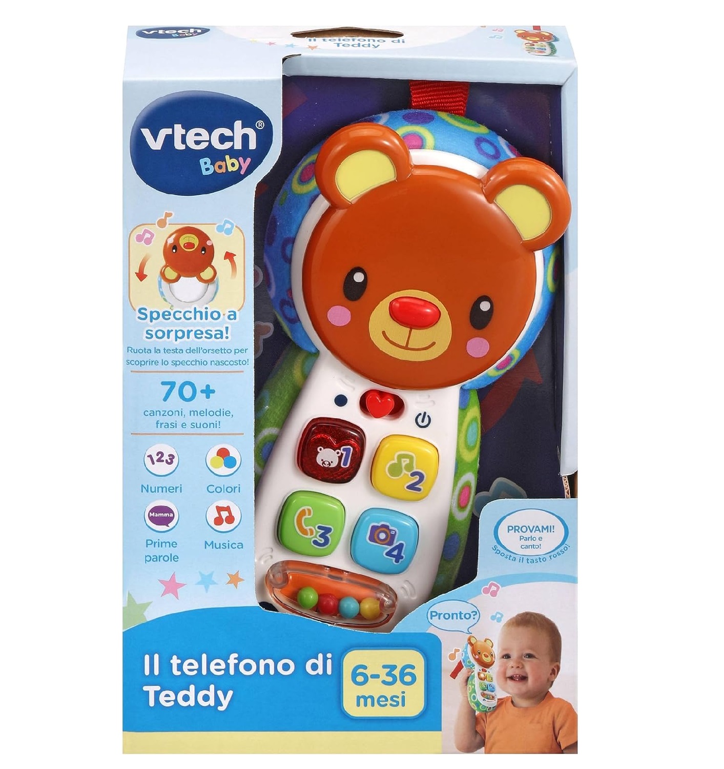 Vtech baby Il telefono di Teddy | Nonsologiochiweb